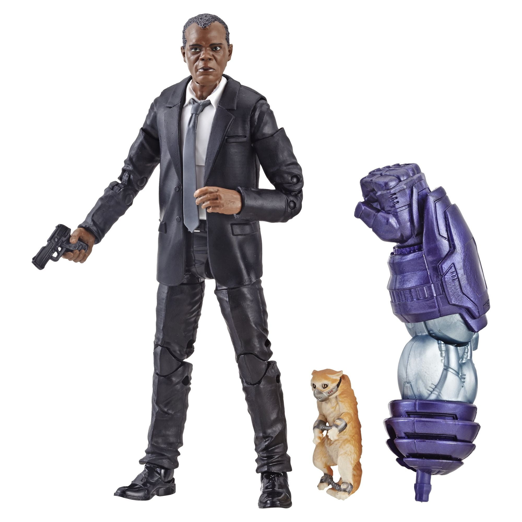 Marvel Captain Marvel 6-inch Legends Nick Fury Figure for Collectors ...