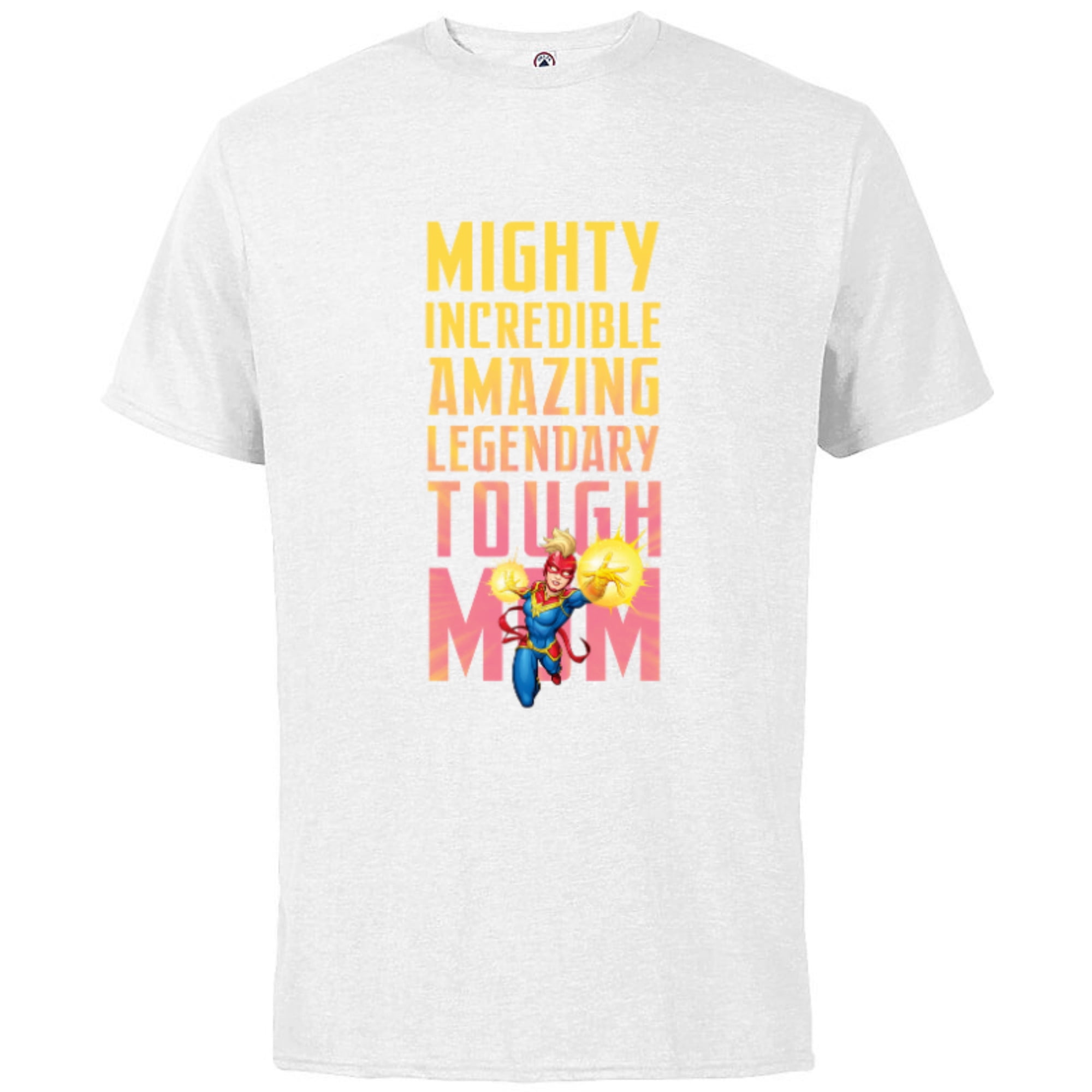 Marvel Captain Marvel Mighty Tough Mom Birthday Mother’s Day - Short ...