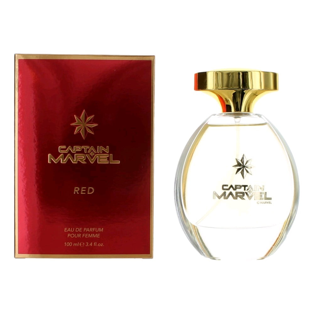 Captain Marvel Red by Marvel, 3.4 oz EDP Spray for Women - Walmart.com