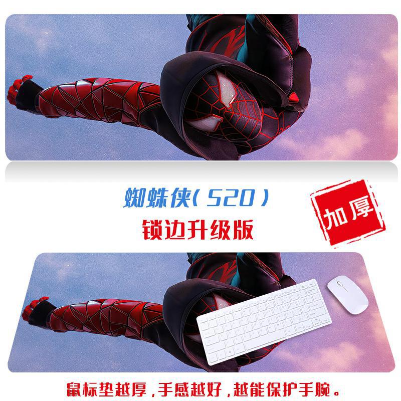 Marvel Cartoon Mouse Pad Cool Spider-Man Keyboard Pad Avengers Anime ...