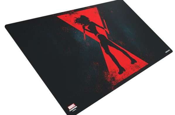 Marvel Champions LCG Black Widow Logo Game Mat - Walmart.com