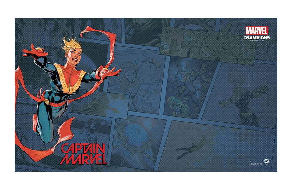 Marvel Champions LCG: Captain Marvel Game Mat - Walmart.com