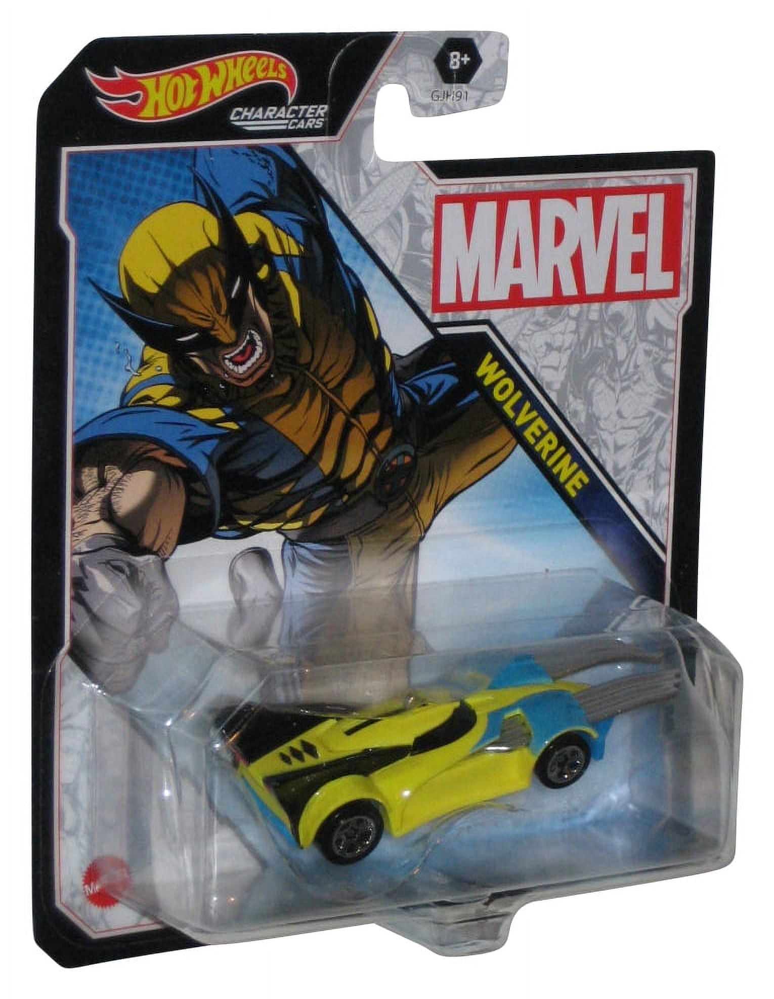 Hot Wheels X-Men Wolverine Superhero Yellow Toy Car (2020) - Walmart.com