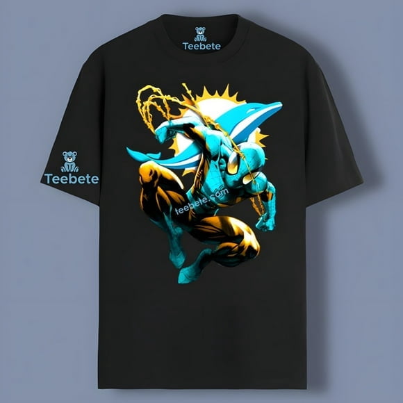 Marvel Character Spiderman Miami Dolphins Shirt - Walmart.com