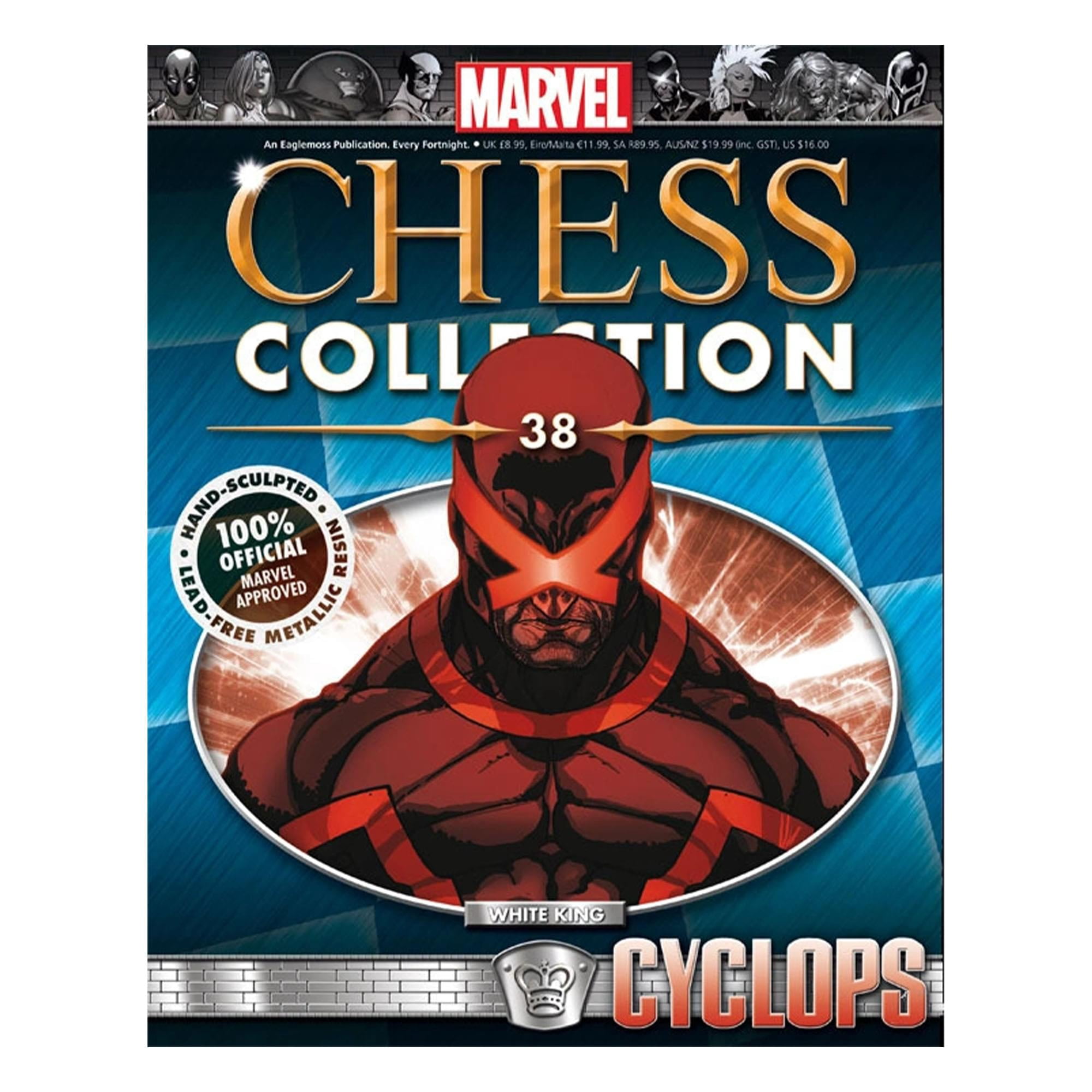 Marvel Chess Collection #38 Cyclops (King) | Magazine Only - Walmart.com
