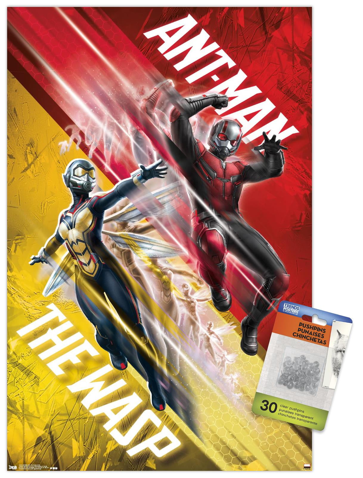 Marvel Cinematic Universe - Ant-Man and the Wasp - Duo Wall Poster with ...