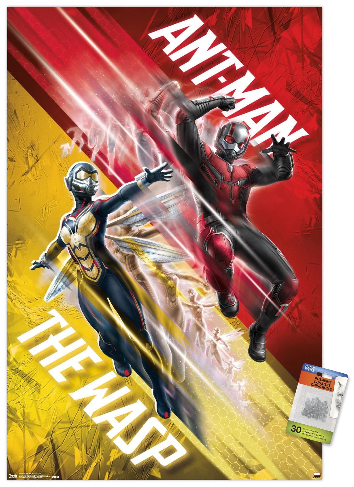 Marvel Cinematic Universe - Ant-Man and the Wasp - Duo Wall Poster with ...