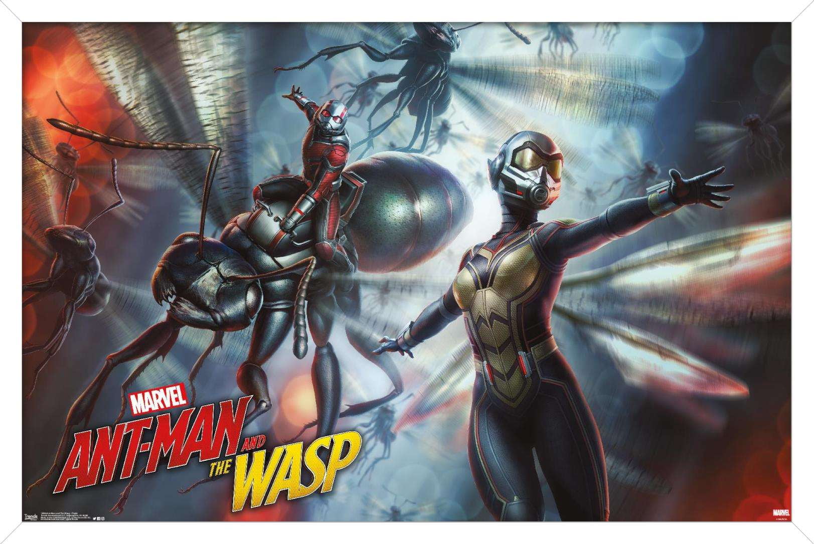 Marvel Cinematic Universe - Ant-Man and the Wasp - Flight Wall Poster ...