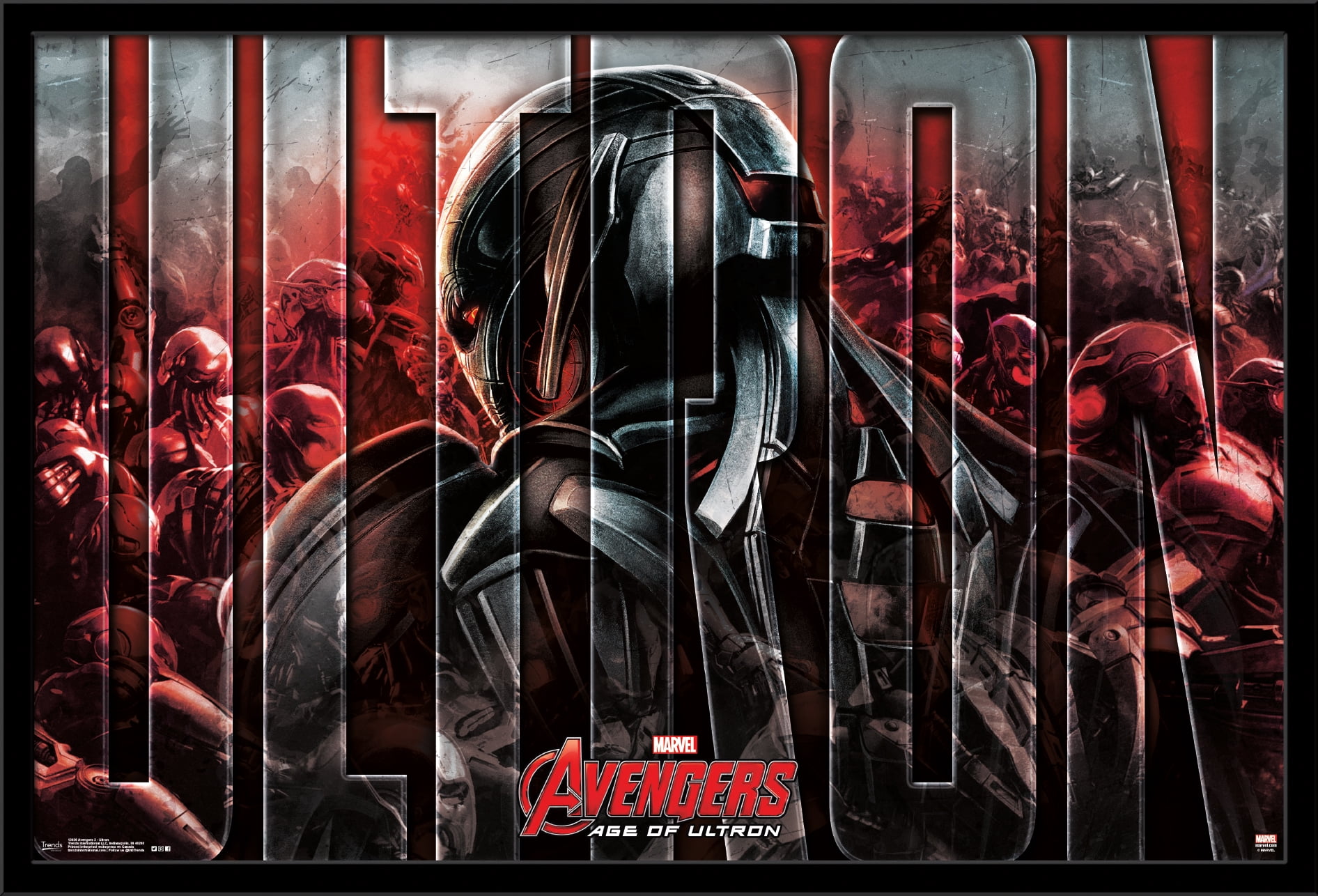 Marvel Cinematic Universe - Avengers - Age of Ultron - Ultron Wall ...