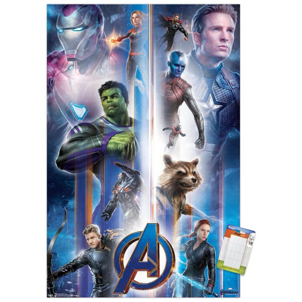 Marvel Cinematic Universe - Avengers - Endgame - Iconic Wall Poster, 22 ...