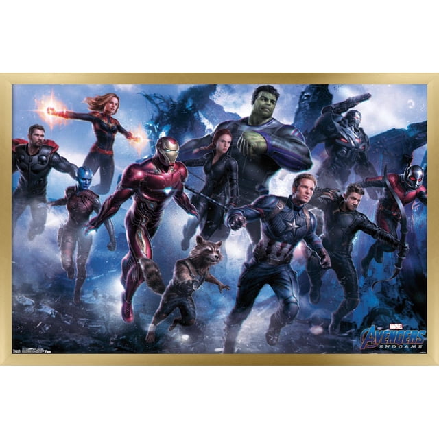 Marvel Cinematic Universe - Avengers - Endgame - Legendary Wall Poster ...