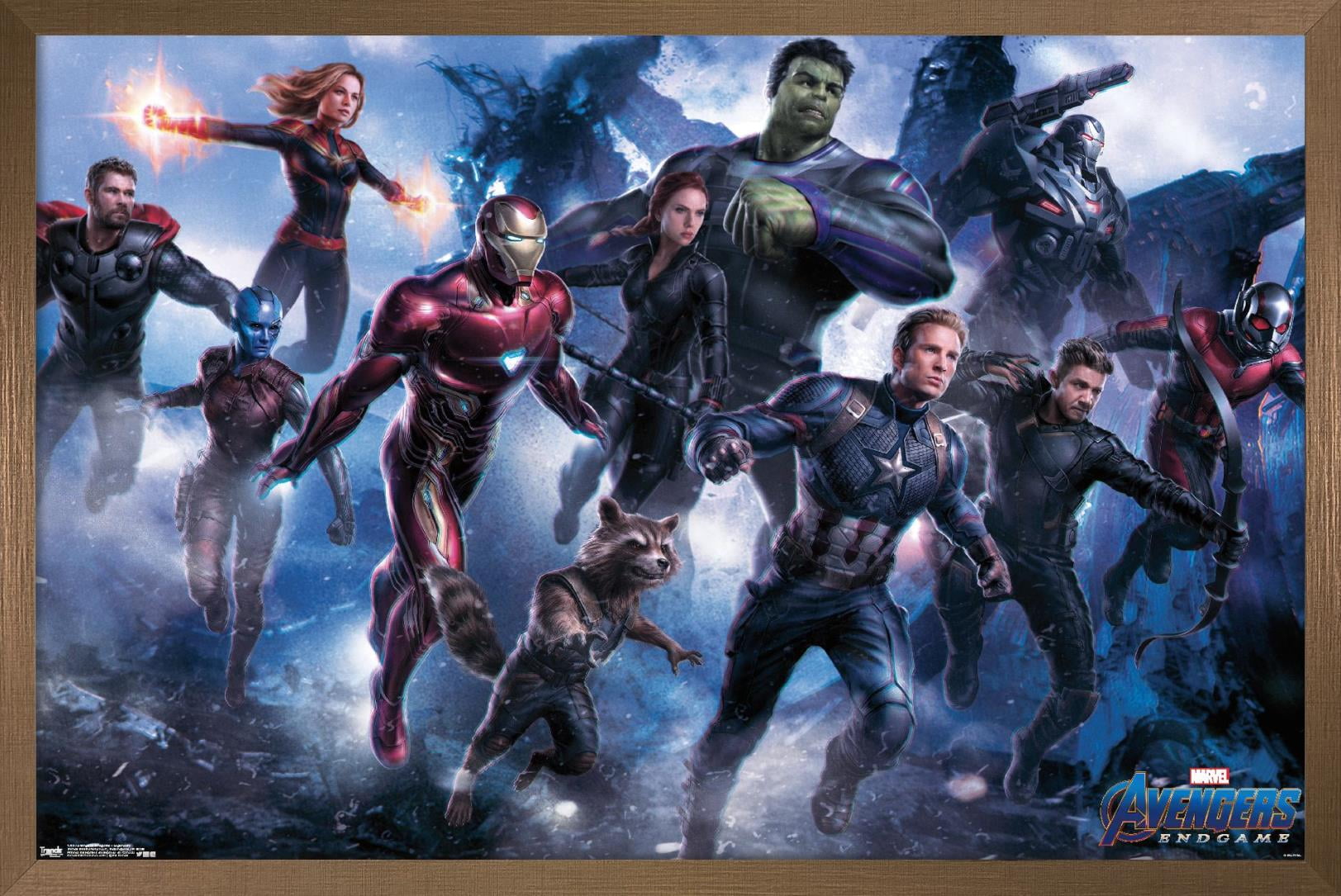 Marvel Cinematic Universe - Avengers - Endgame - Legendary Wall Poster ...