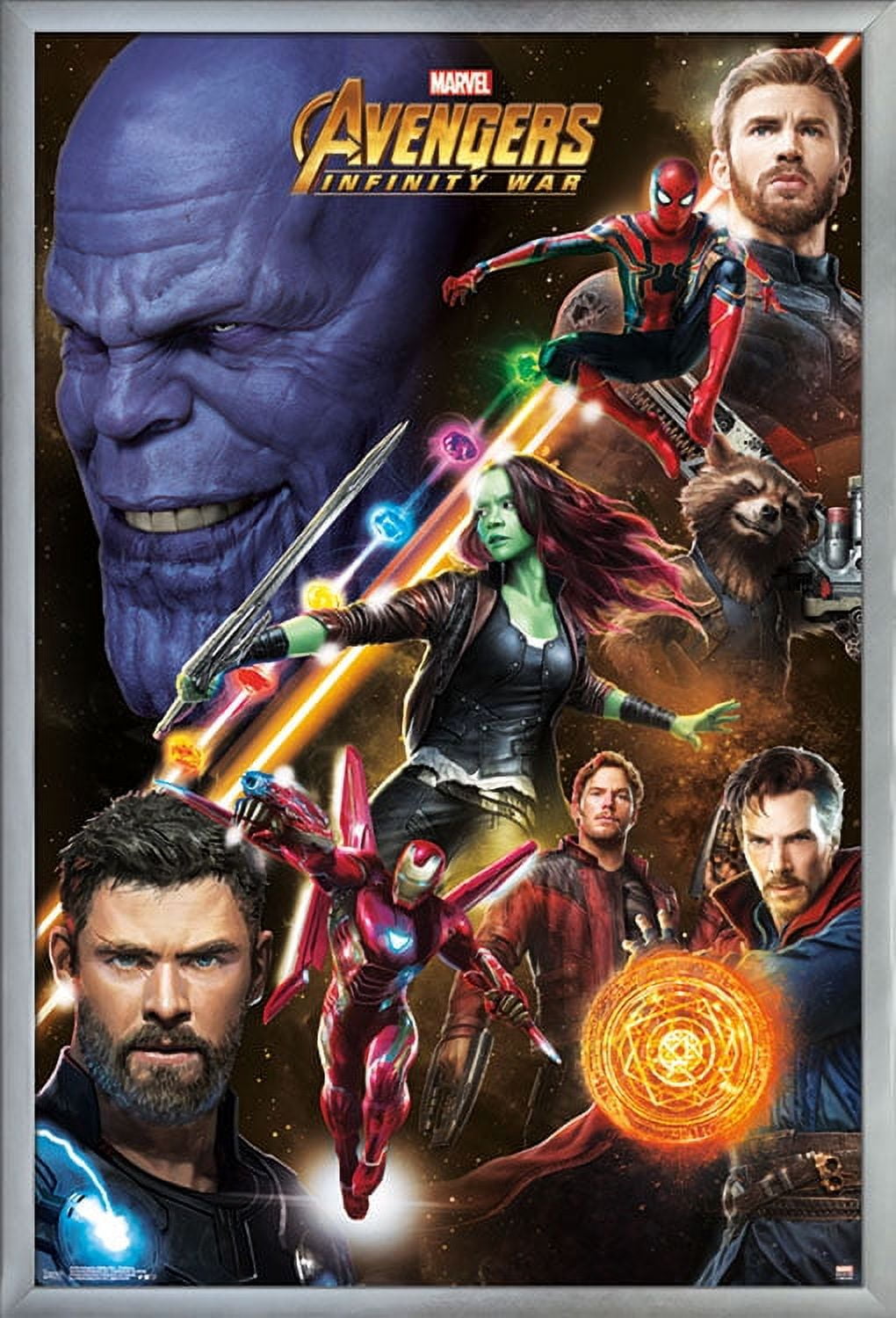 Marvel Cinematic Universe - Avengers - Infinity War - Challenge Wall ...
