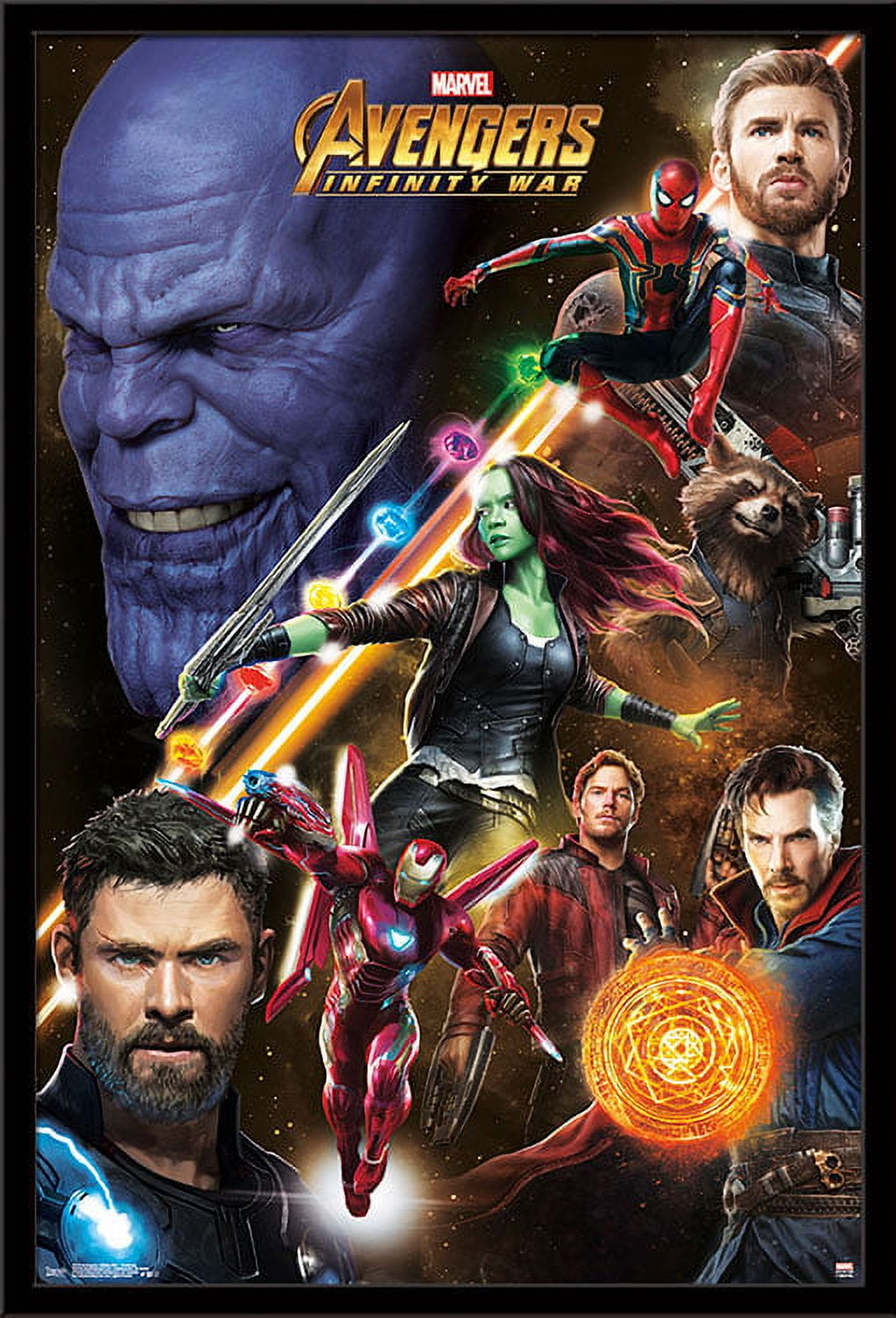Marvel Cinematic Universe - Avengers - Infinity War - Challenge Wall ...
