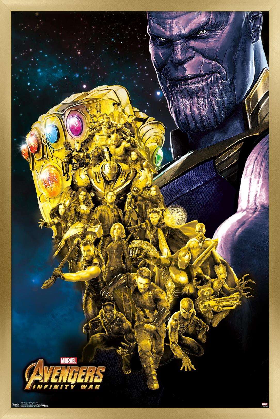 Marvel Cinematic Universe - Avengers - Infinity War - Fist Wall Poster ...