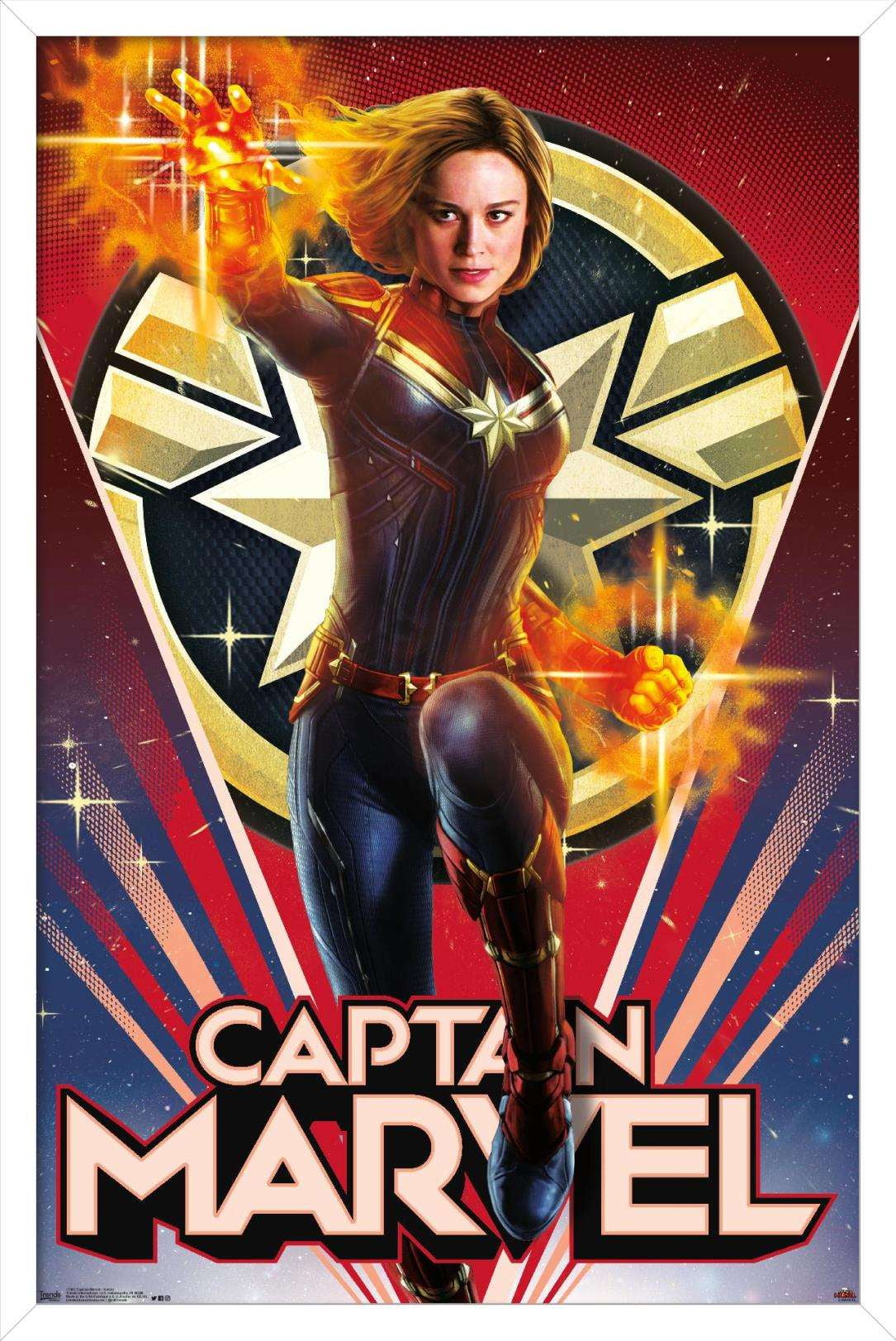 Marvel Cinematic Universe - Captain Marvel - Heroic Wall Poster, 14.725 ...