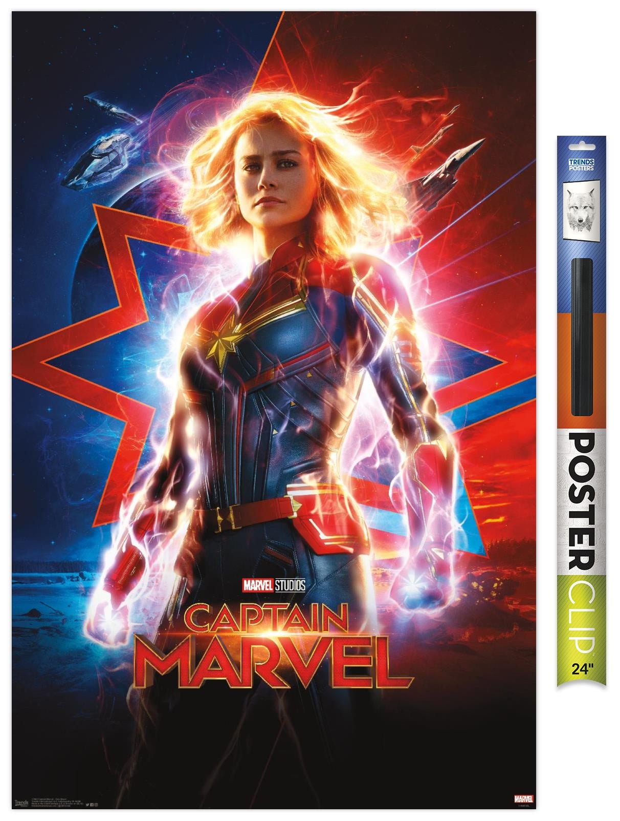 Marvel Cinematic Universe - Captain Marvel - One Sheet Wall Poster, 22. ...