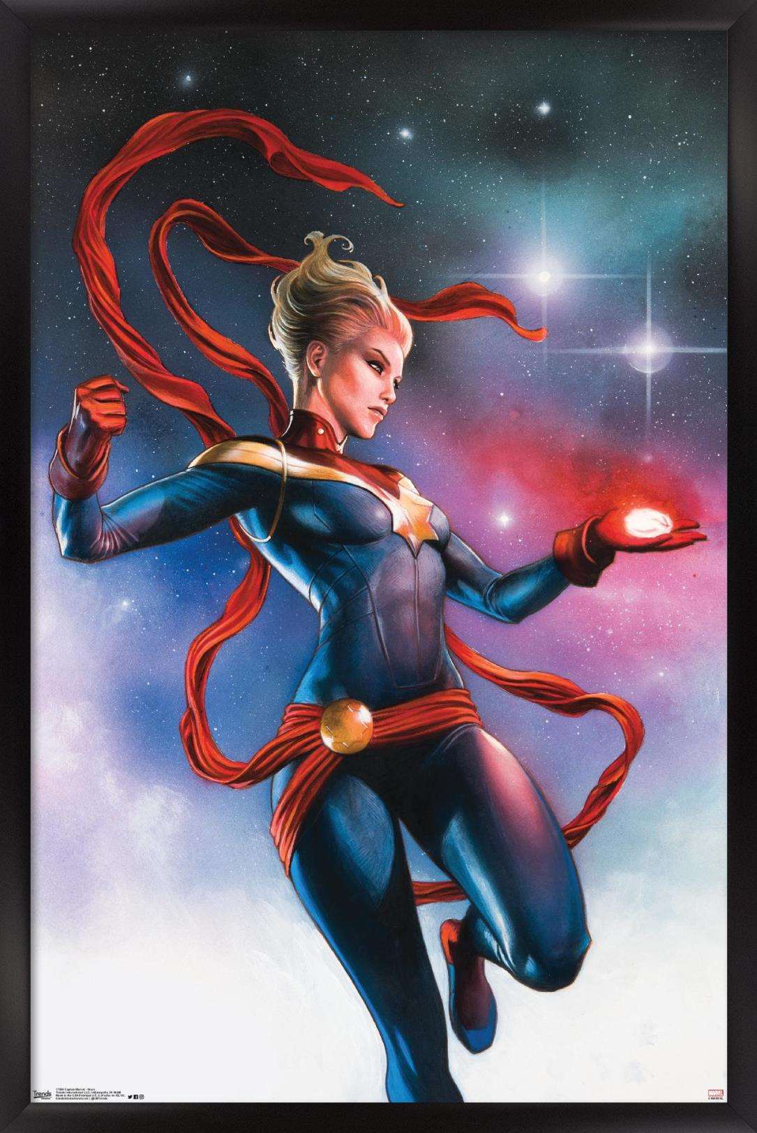 Marvel Cinematic Universe - Captain Marvel - Stars Wall Poster, 14.725 ...