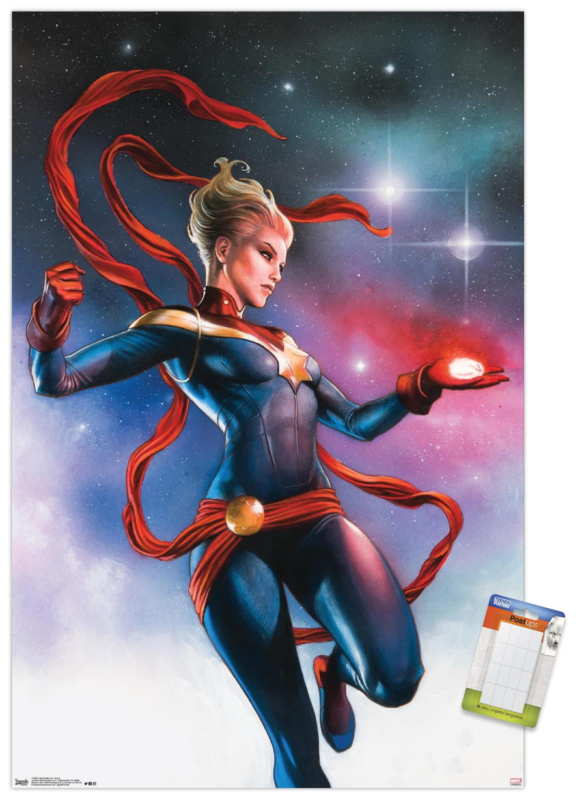 Marvel Cinematic Universe - Captain Marvel - Stars Wall Poster, 14.725 ...