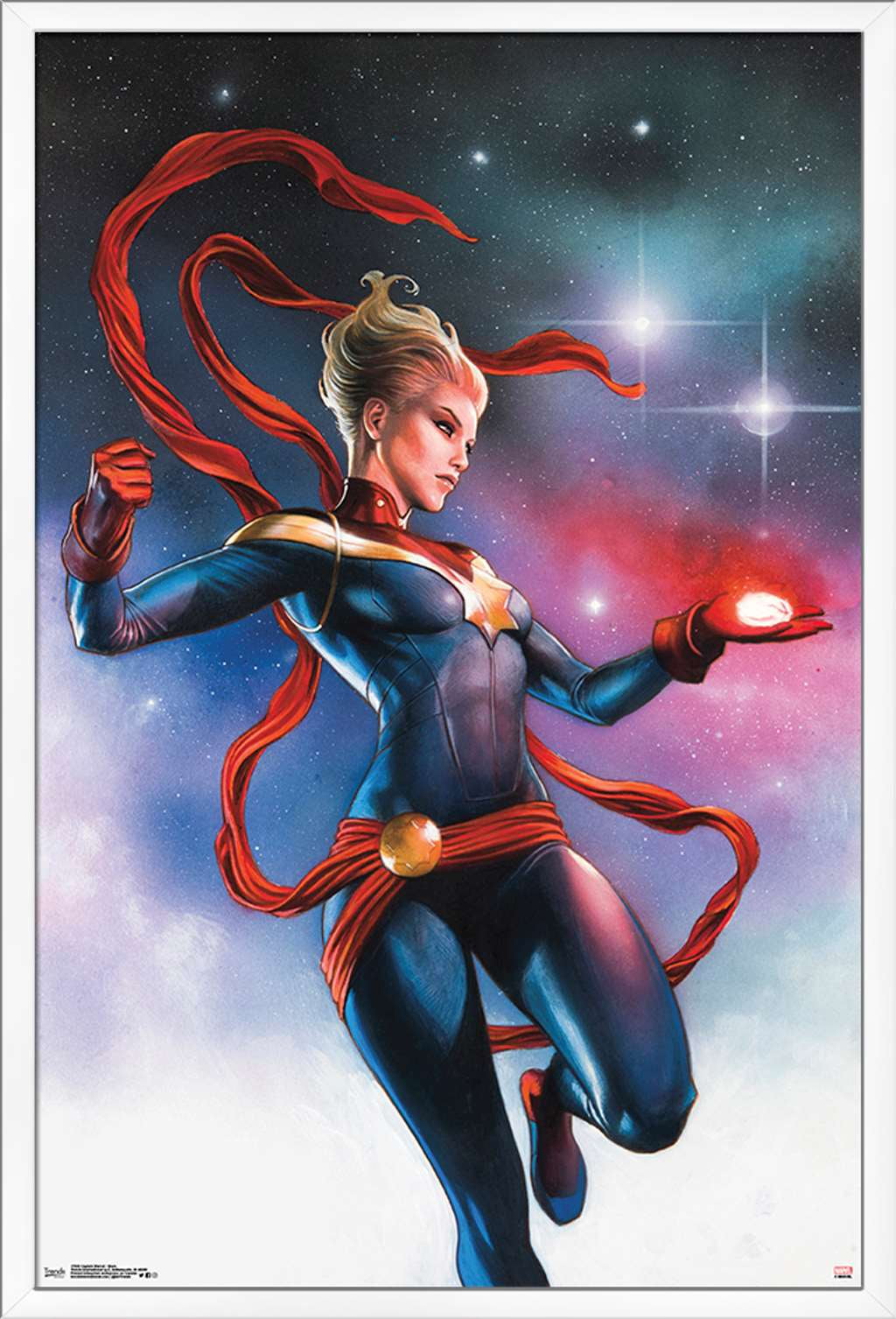 Marvel Cinematic Universe - Captain Marvel - Stars Wall Poster, 22.375 ...
