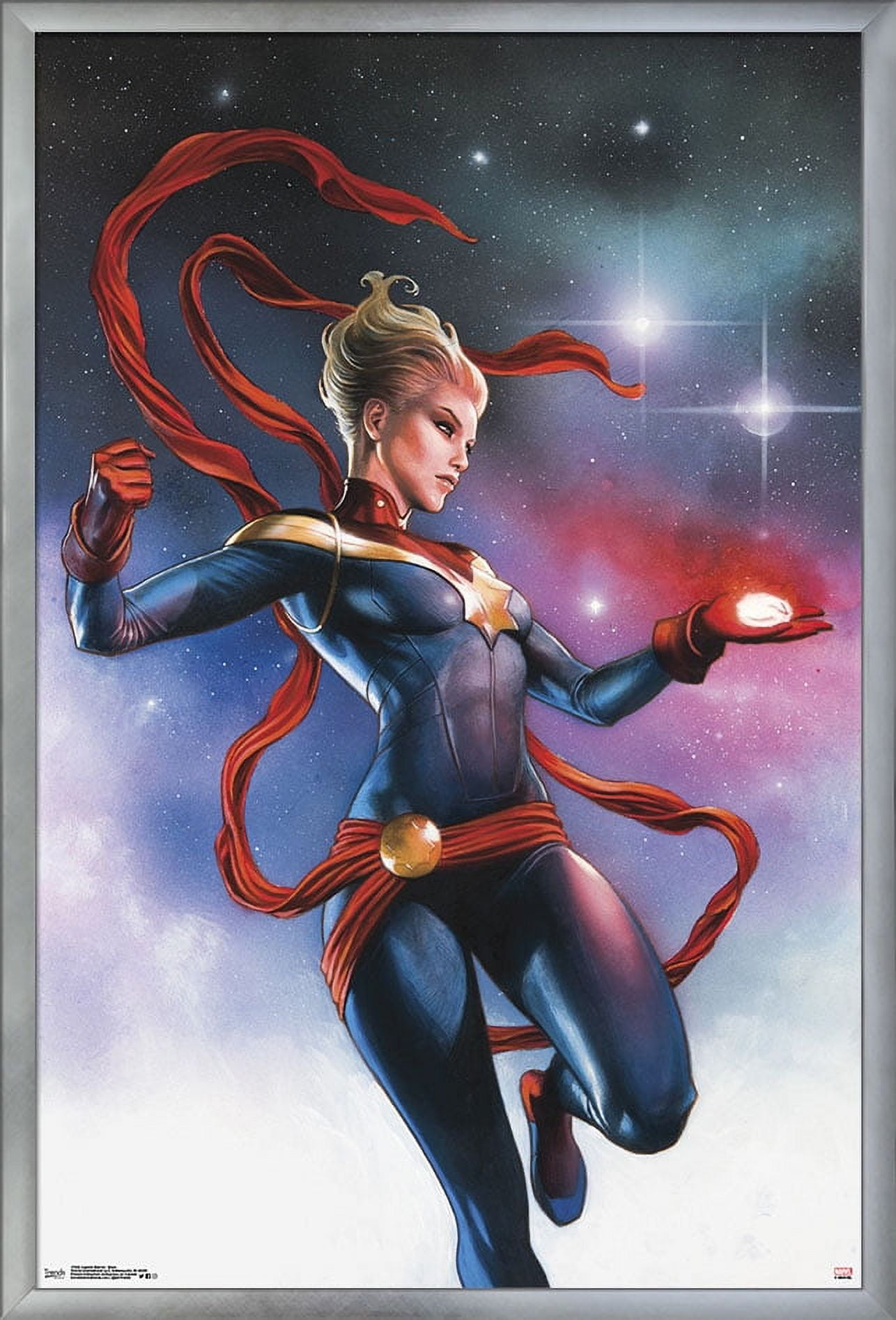 Marvel Cinematic Universe - Captain Marvel - Stars Wall Poster, 22.375 ...