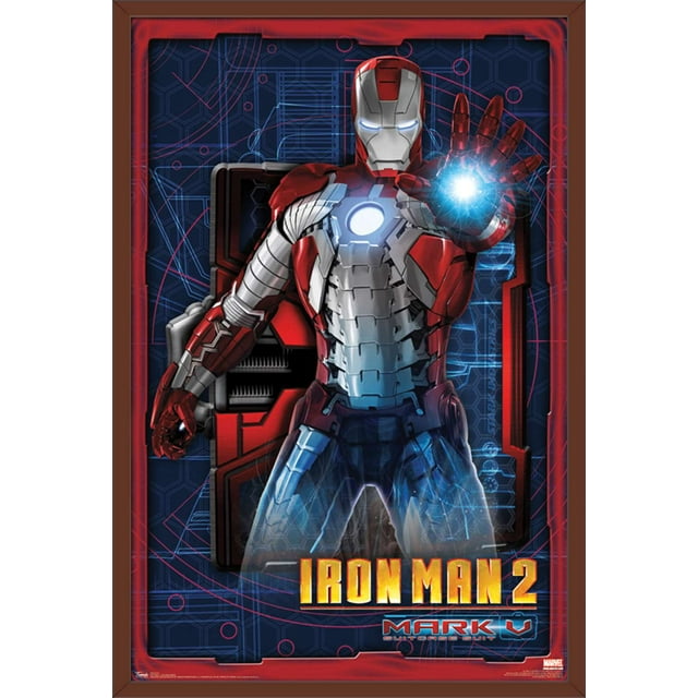 Marvel Cinematic Universe - Iron Man 2 - Briefcase Armor Wall Poster ...