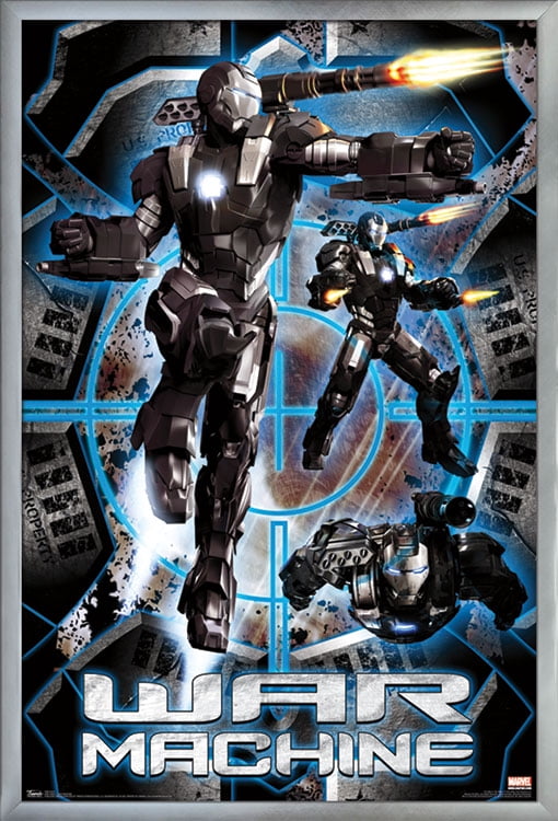 Marvel Cinematic Universe - Iron Man 2 - War Machine Wall Poster, 22. ...