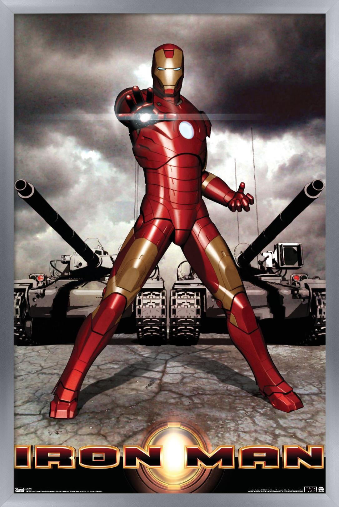 Marvel Cinematic Universe - Iron Man - Tanks Wall Poster, 14.725" x 22. ...