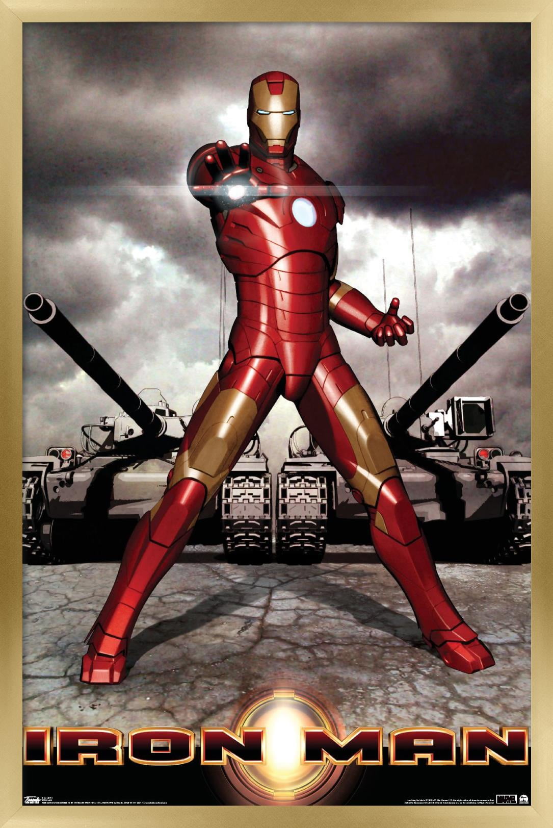 Marvel Cinematic Universe - Iron Man - Tanks Wall Poster, 22.375" x 34 ...