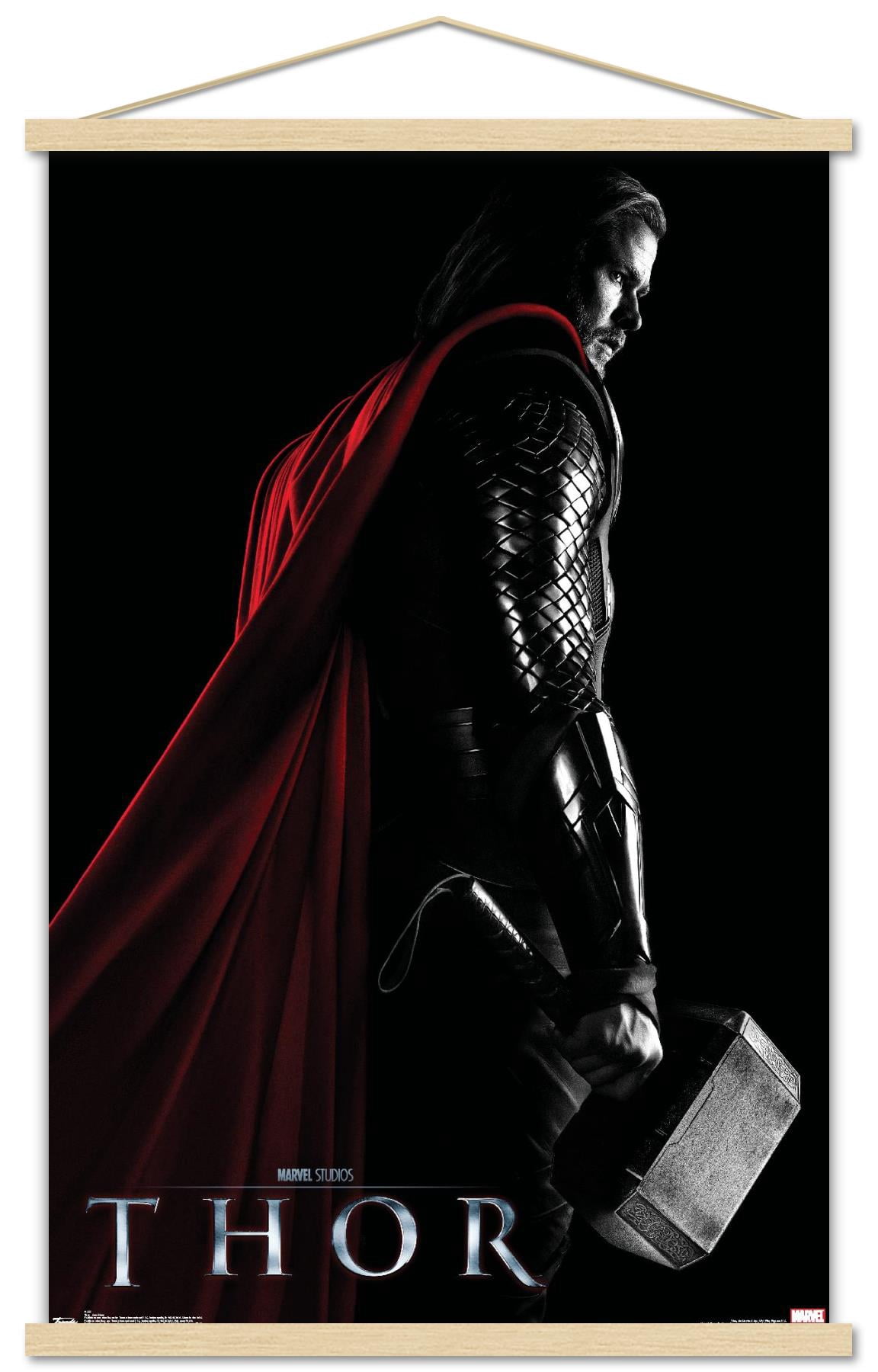Marvel Cinematic Universe - Thor - One Sheet Wall Poster with Wooden ...