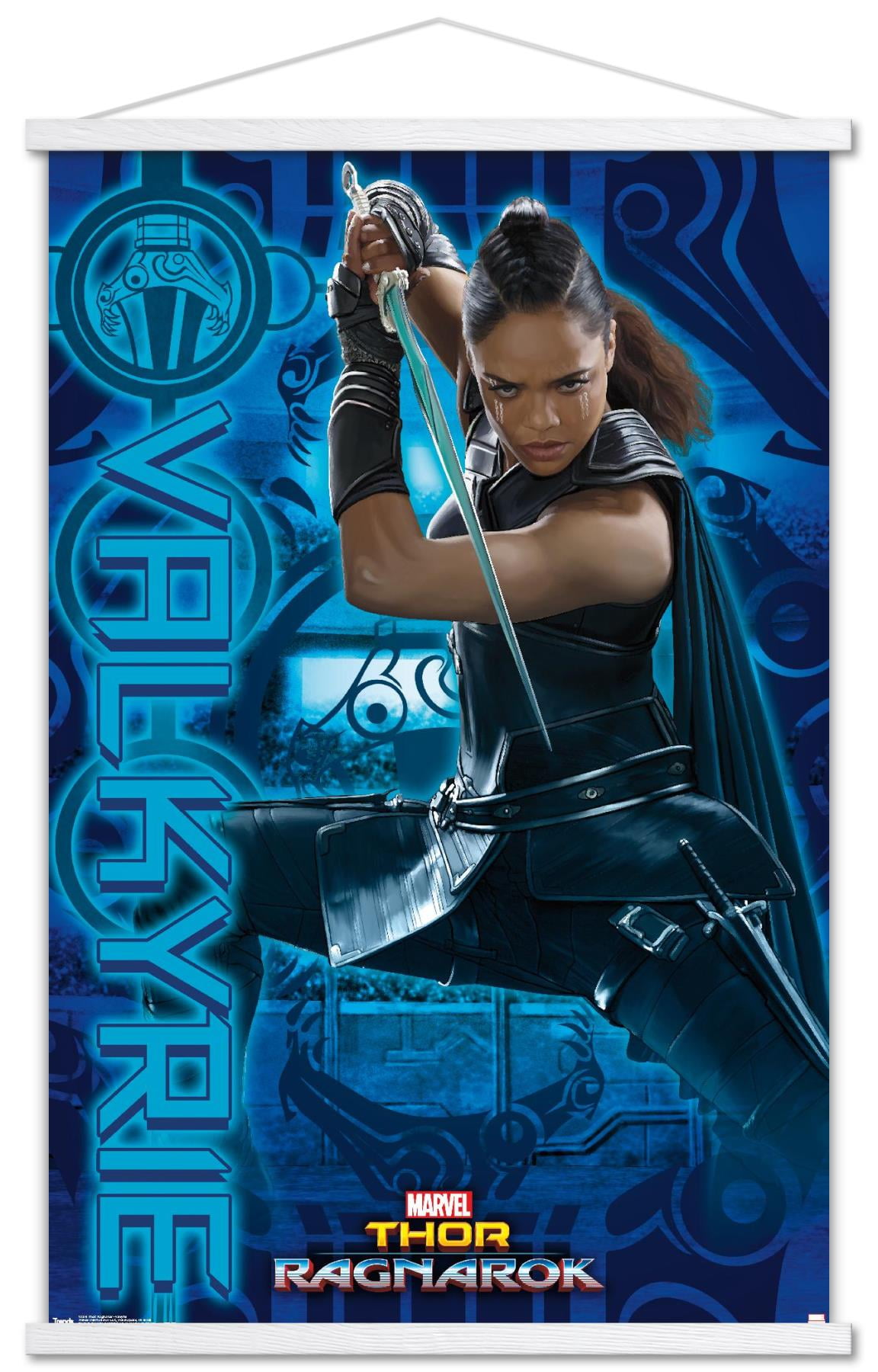 Marvel Cinematic Universe - Thor - Ragnarök - Valkyrie Wall Poster with ...