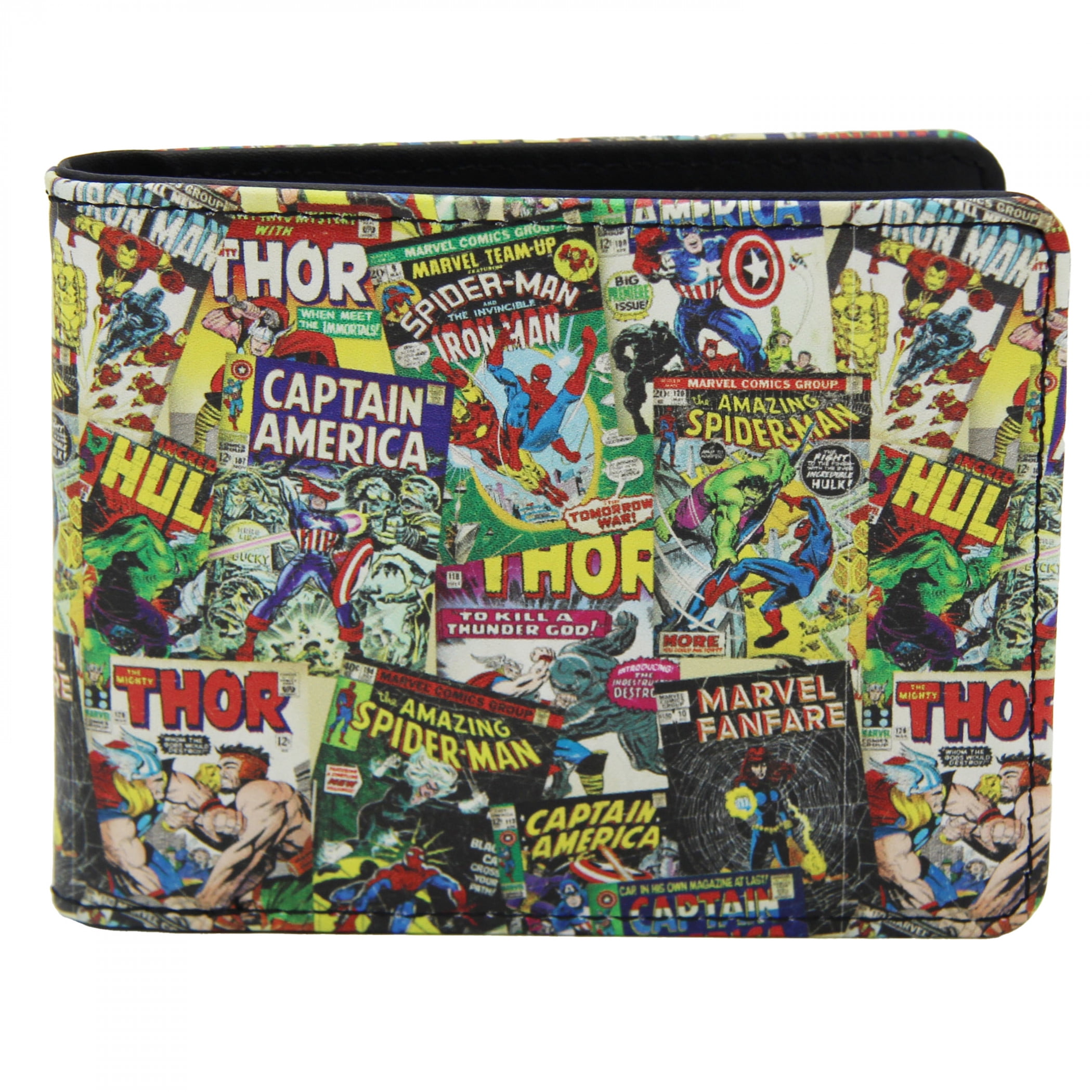 Marvel Classic Comics Slim Bi-Fold Wallet - Walmart.com