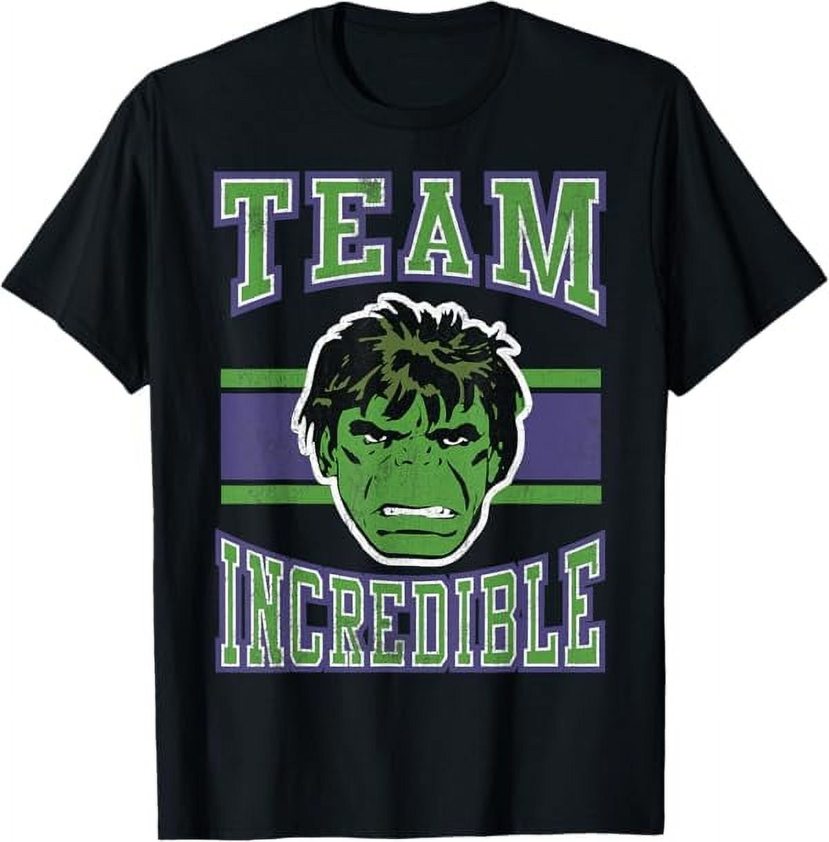 Marvel Classic Team Incredible Hulk Graphic T-Shirt - Walmart.com