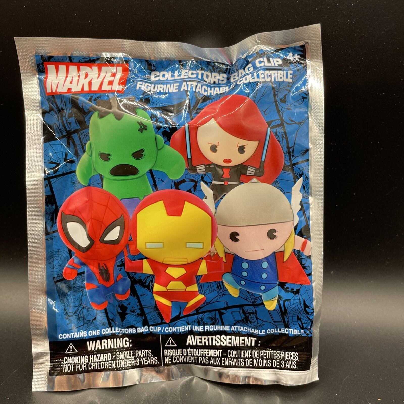 Marvel Collectors 3D Bag Clip Blind Pick Bag - Walmart.com