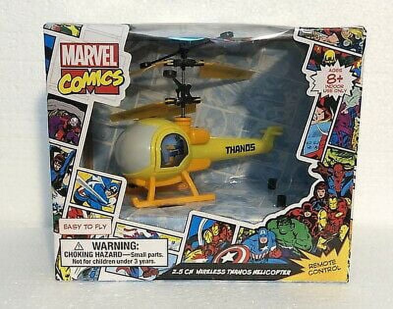 Marvel Comics Avengers Thanos Light Up RC Helicopter, 2.5CH Wireless ...