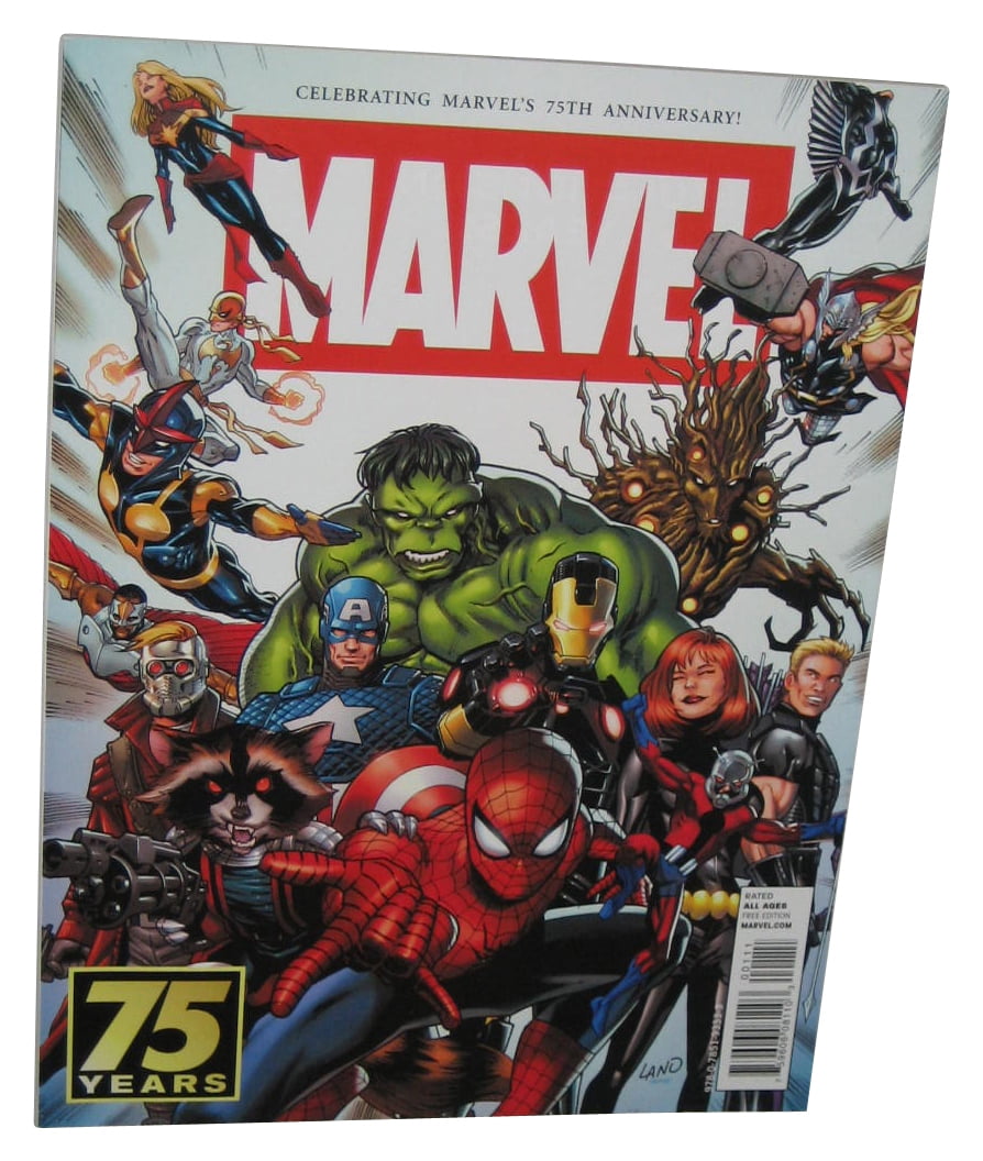 Marvel Comics 75th Anniversary (2014) Magazine Book - Walmart.com