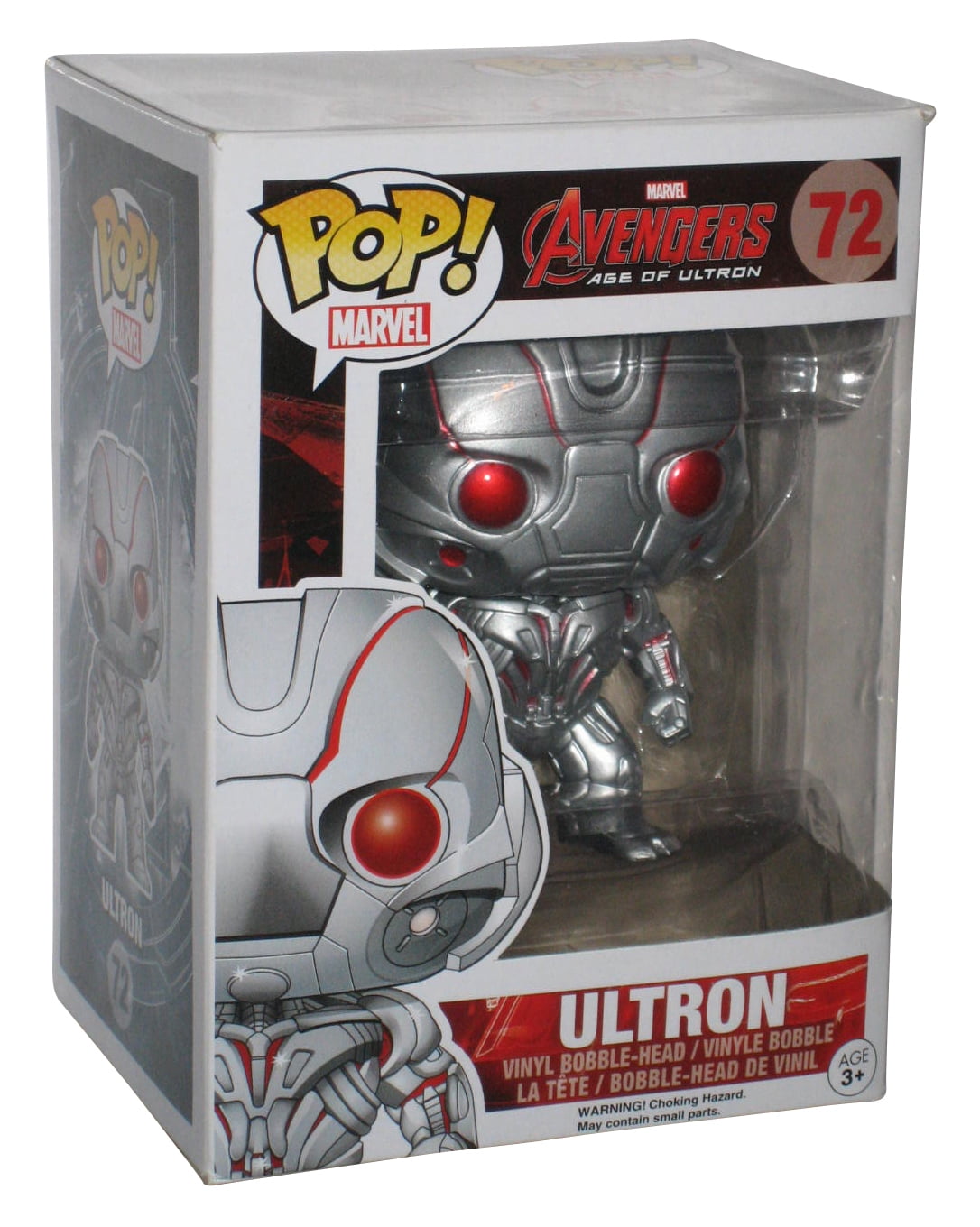 Marvel Comics Avengers 2 Ultron Funko POP Toy Vinyl Figure 72 - Walmart.com