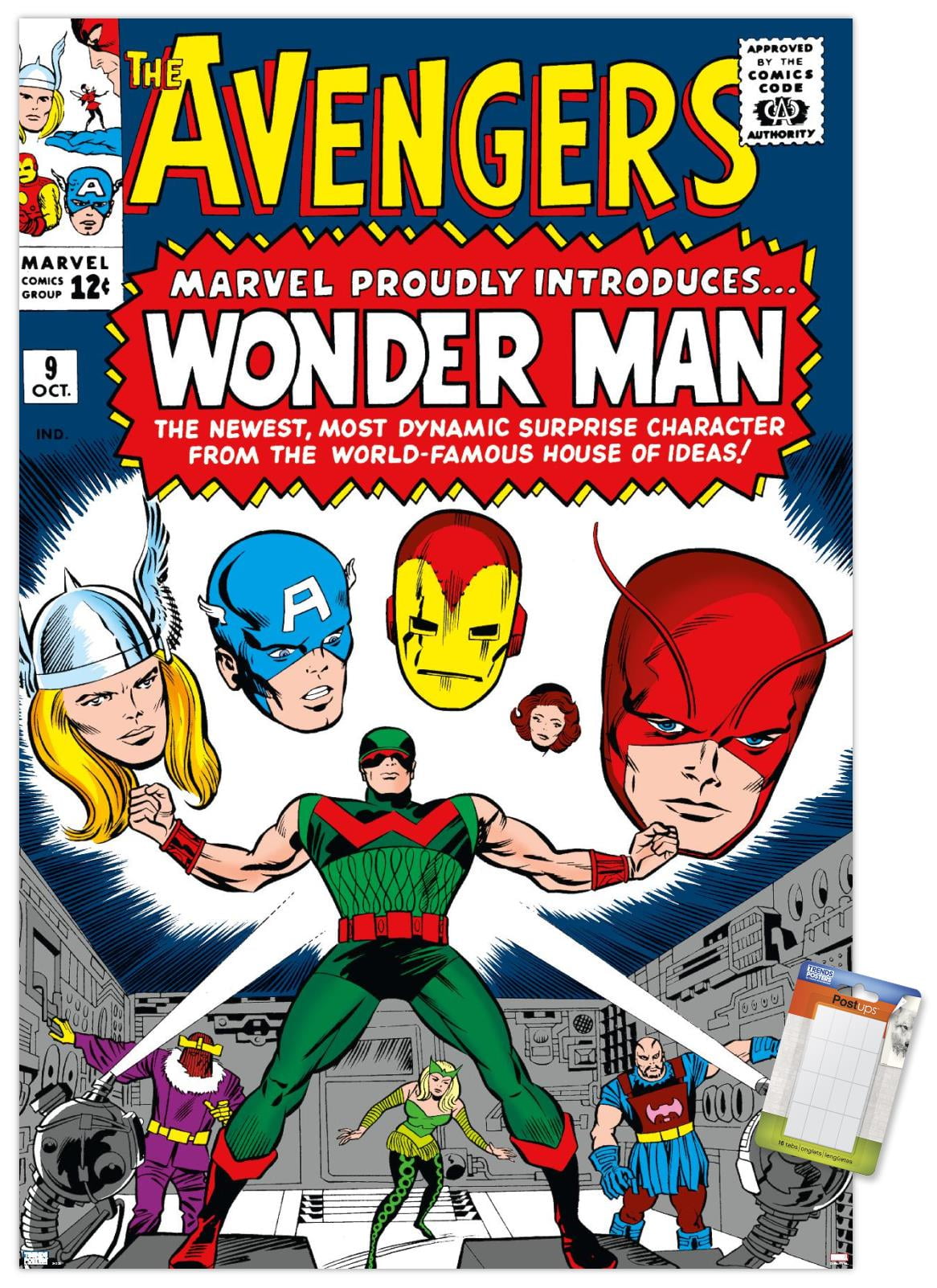 Marvel Comics Avengers - Avengers #9 Wall Poster, 22.375" x 34 ...