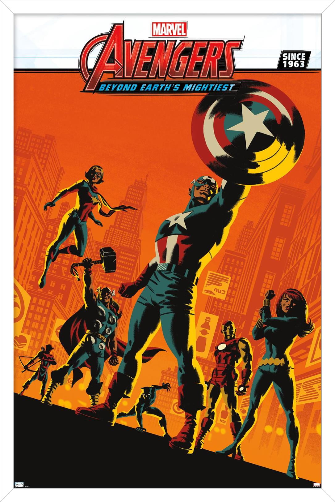 Marvel Comics Avengers: Beyond Earth's Mightiest Wall Poster, 22.375" x ...