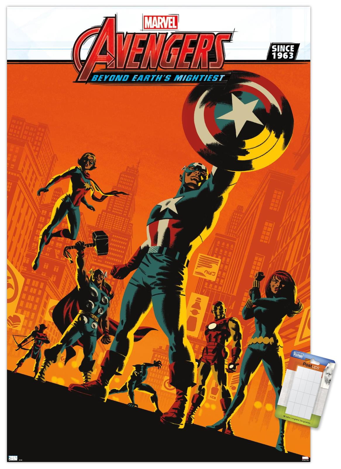 Marvel Comics Avengers: Beyond Earth's Mightiest Wall Poster, 22.375" x ...