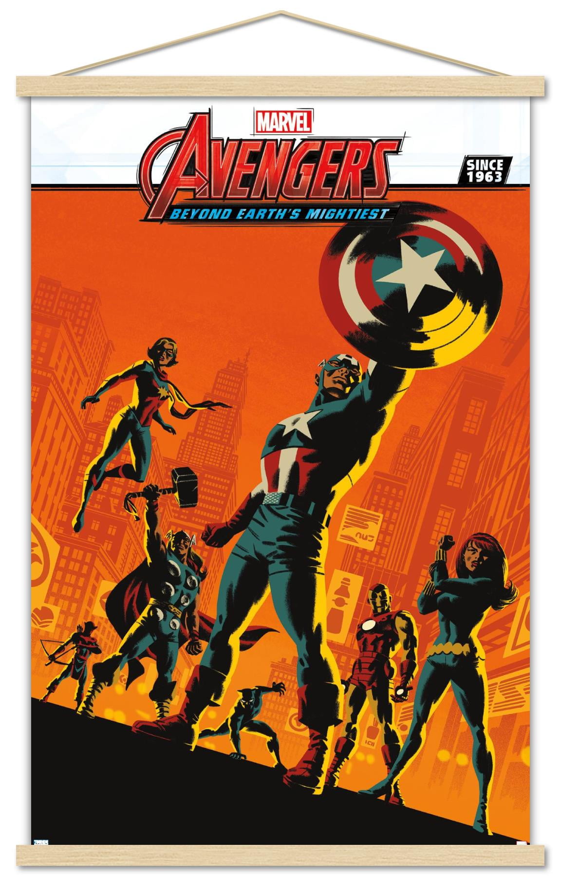 Marvel Comics Avengers: Beyond Earth's Mightiest Wall Poster with ...