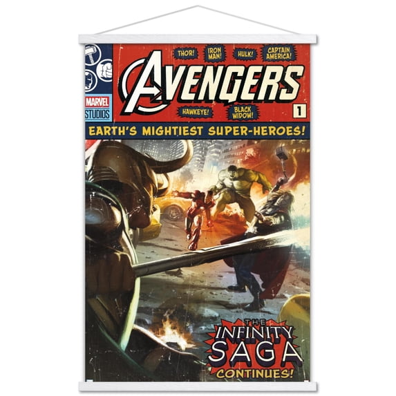Marvel Comics Avengers: Infinity Saga - #1 Wall Poster with Magnetic ...