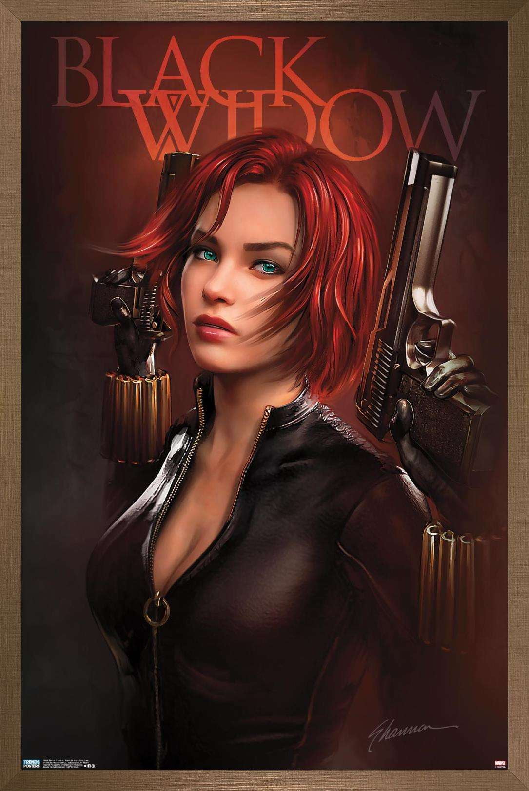 Marvel Comics - Black Widow - Two Guns Wall Poster, 22.375" x 34 ...