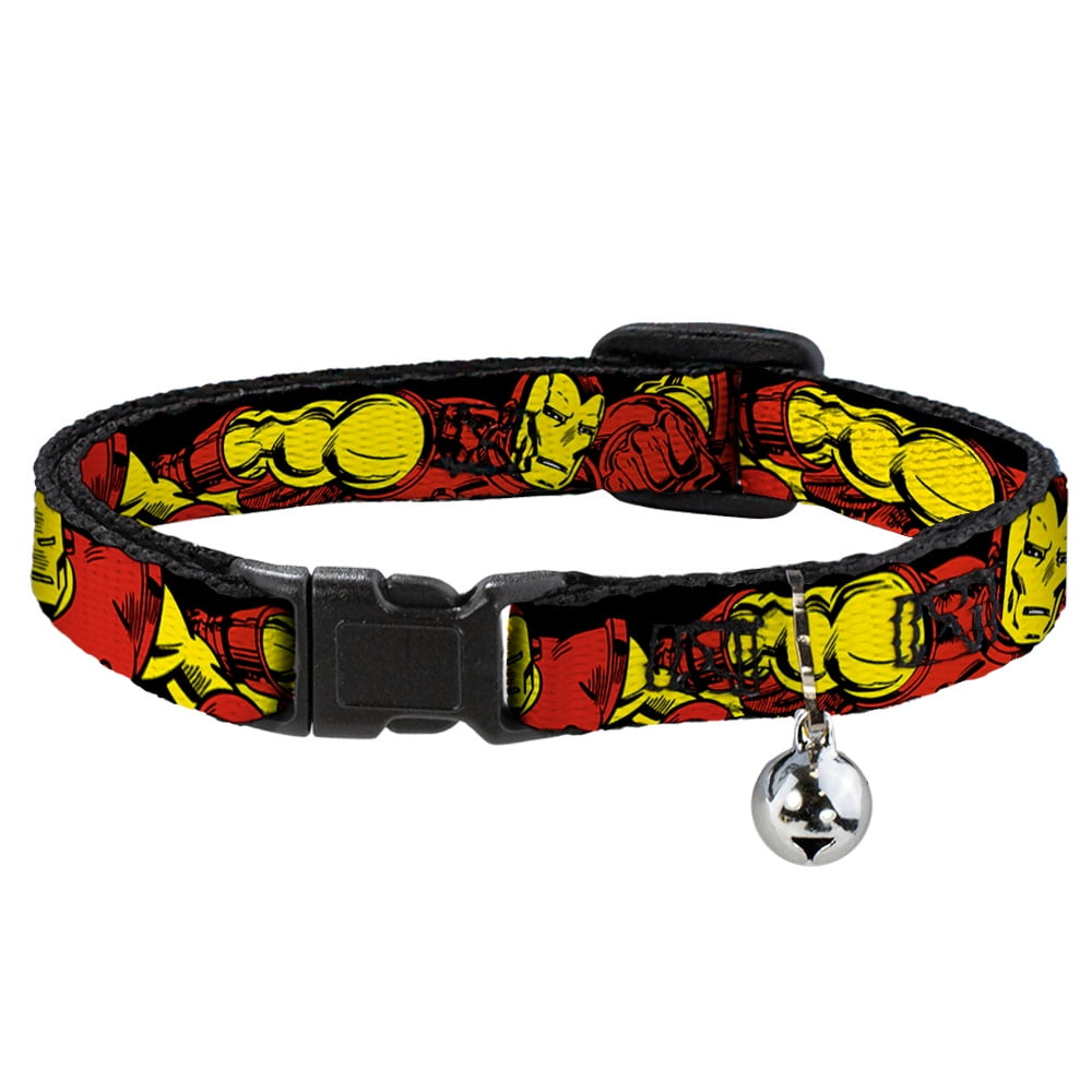 Marvel Comics Breakaway Cat Collar With Bell, Plastic Clip, Easy ...