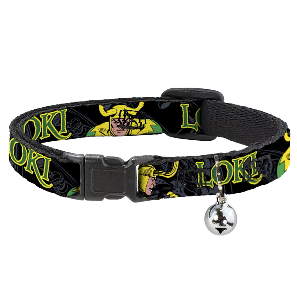 Marvel Comics Breakaway Cat Collar With Bell, Plastic Clip, Easy ...