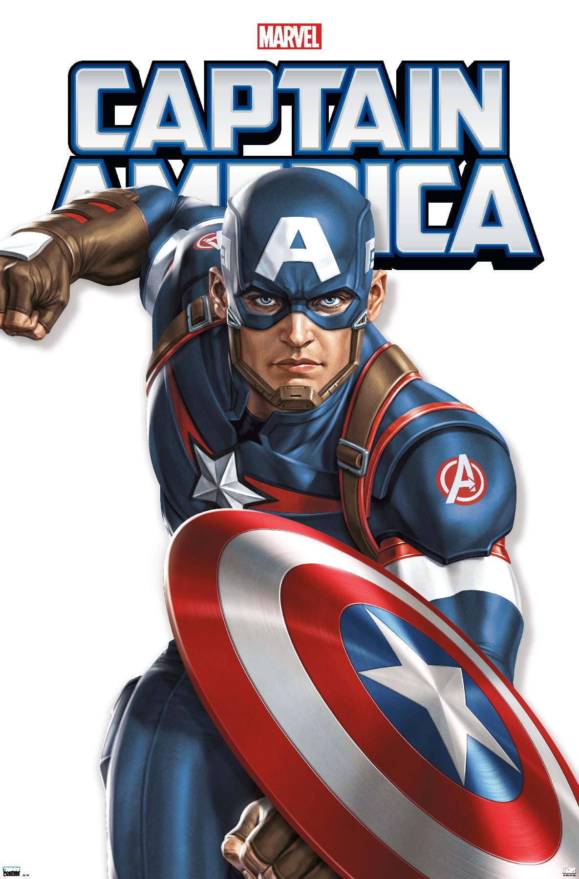 Marvel Comics - Captain America Feature Series Wall Poster, 22.375" x ...
