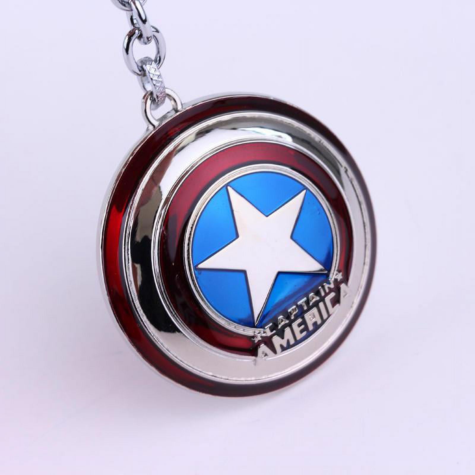 Marvel Comics Captain America Shield The Avengers Movie Metal Key Chain ...