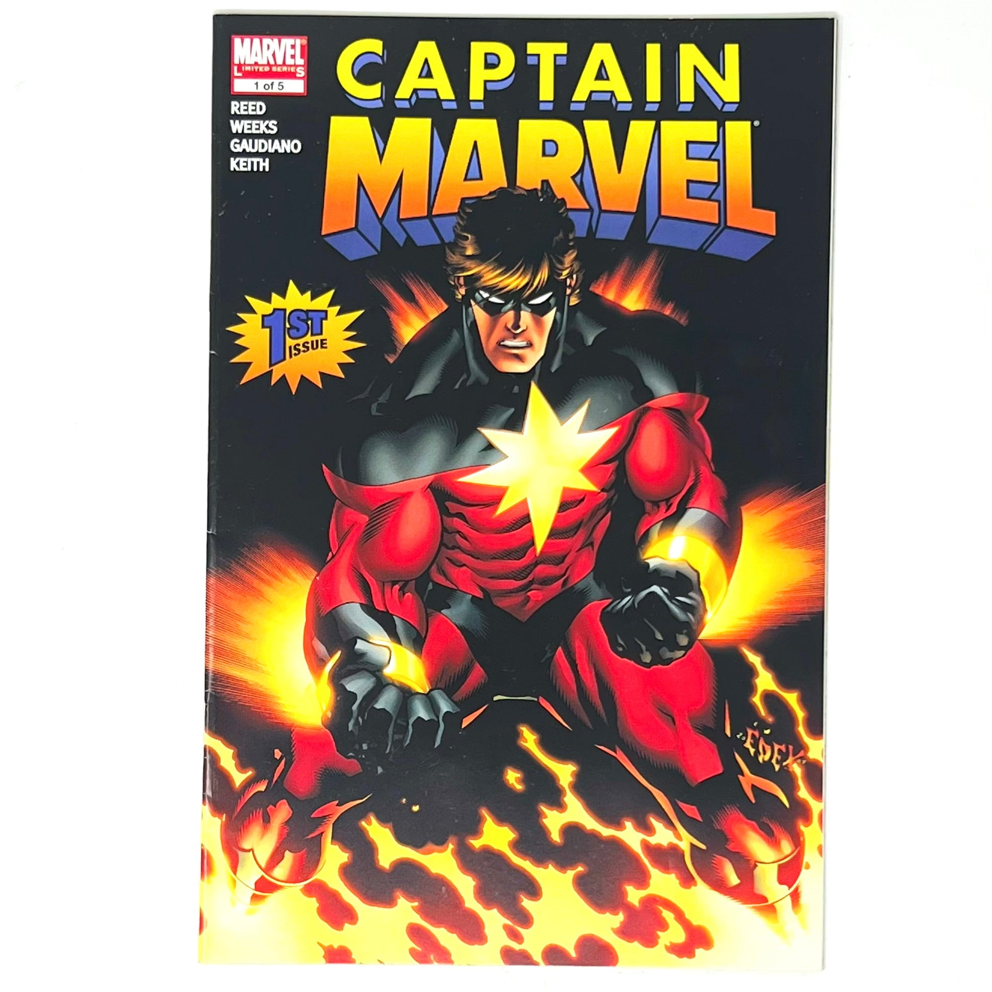 Marvel Comics Captain Marvel 1st issue 1 of 5 - Walmart.com