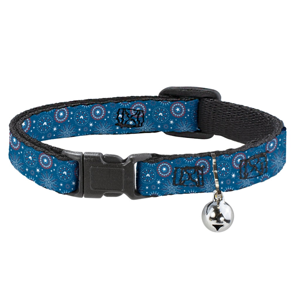 Marvel Comics Breakaway Cat Collar With Bell, Plastic Clip, Easy ...