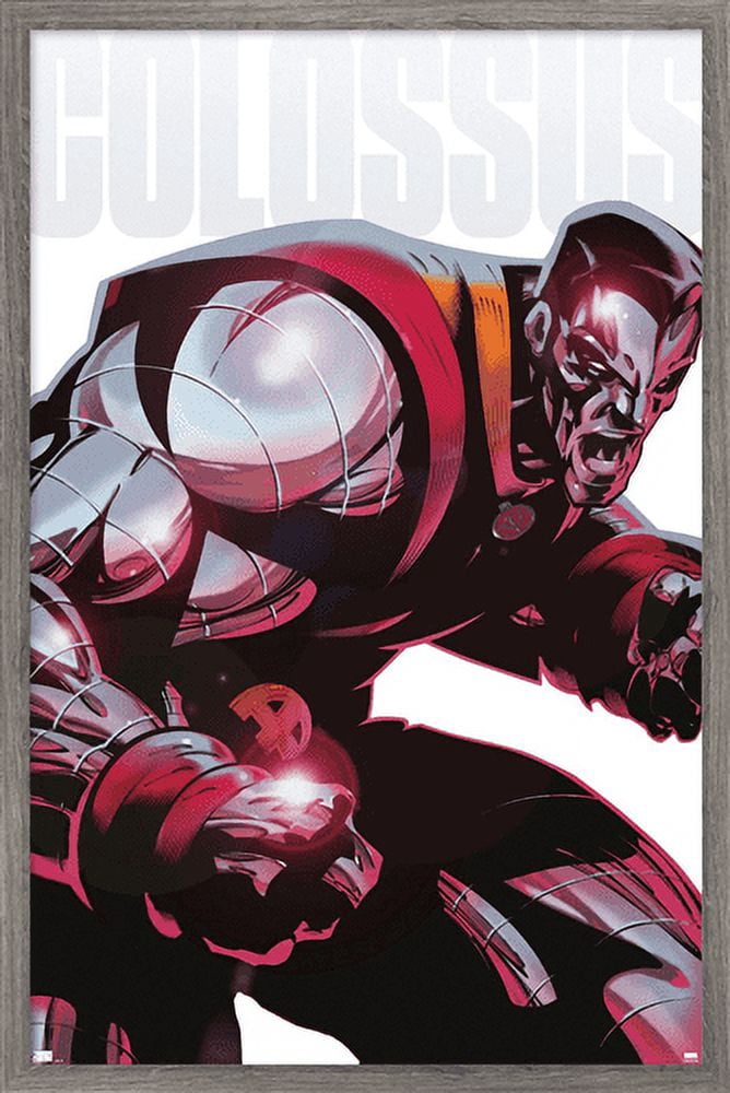 Marvel Comics - Colossus - Classic Wall Poster, 22.375" x 34", Framed ...